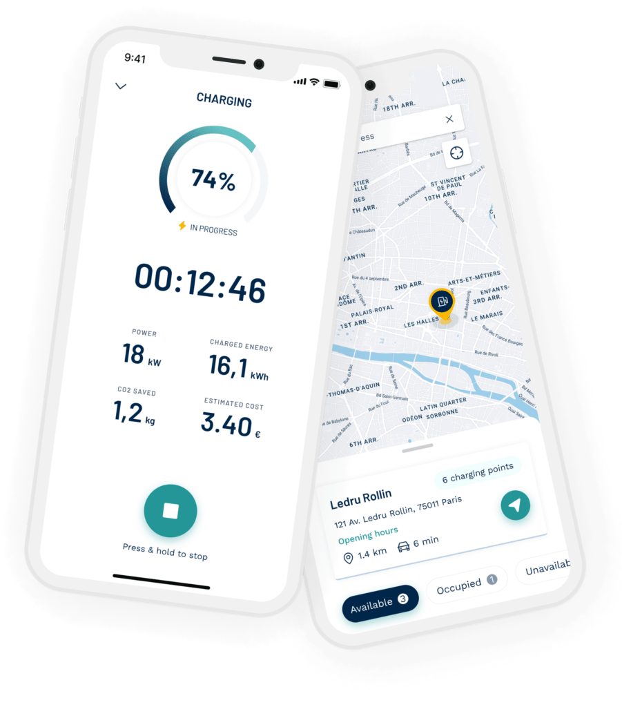 Charge your vehicle with Driveco, the French pioneer in electric mobility