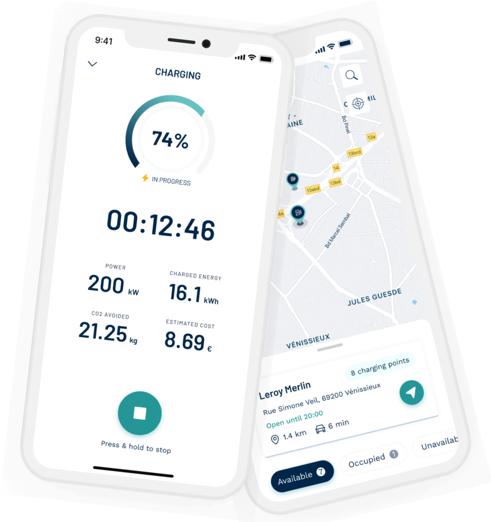 Charge your EV with DRIVECO, French electric mobility pioneer