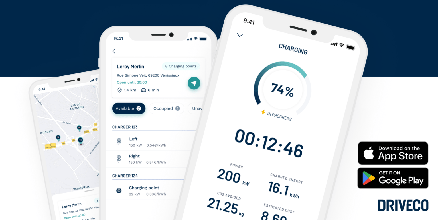 Driveco facilitates the electric charging experience with its new app ...
