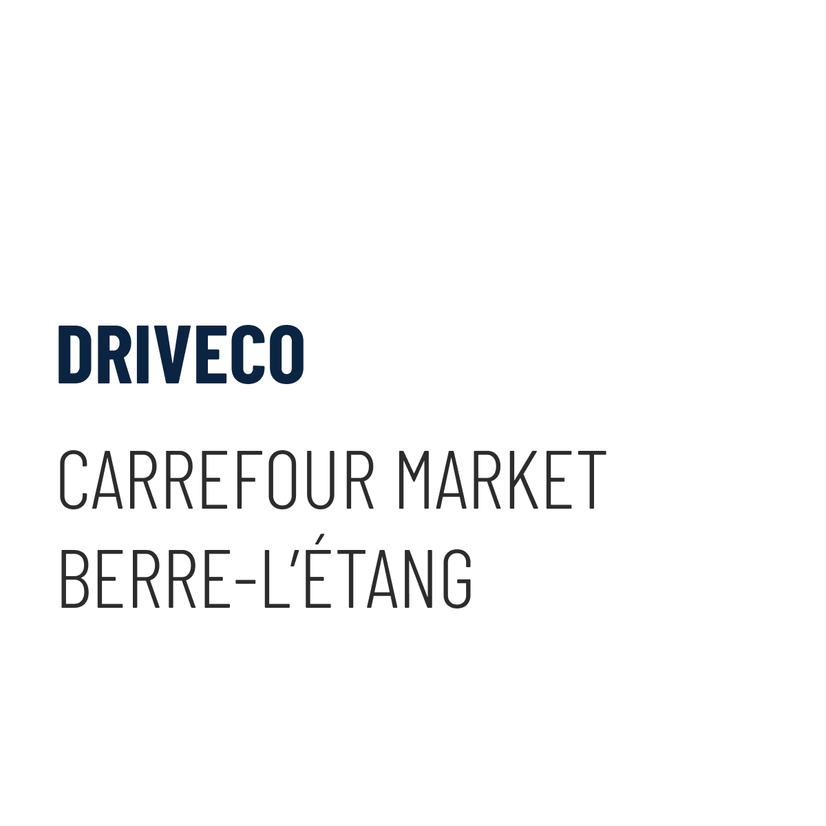 Driveco x Carrefour Market : la mobilité électrique en action