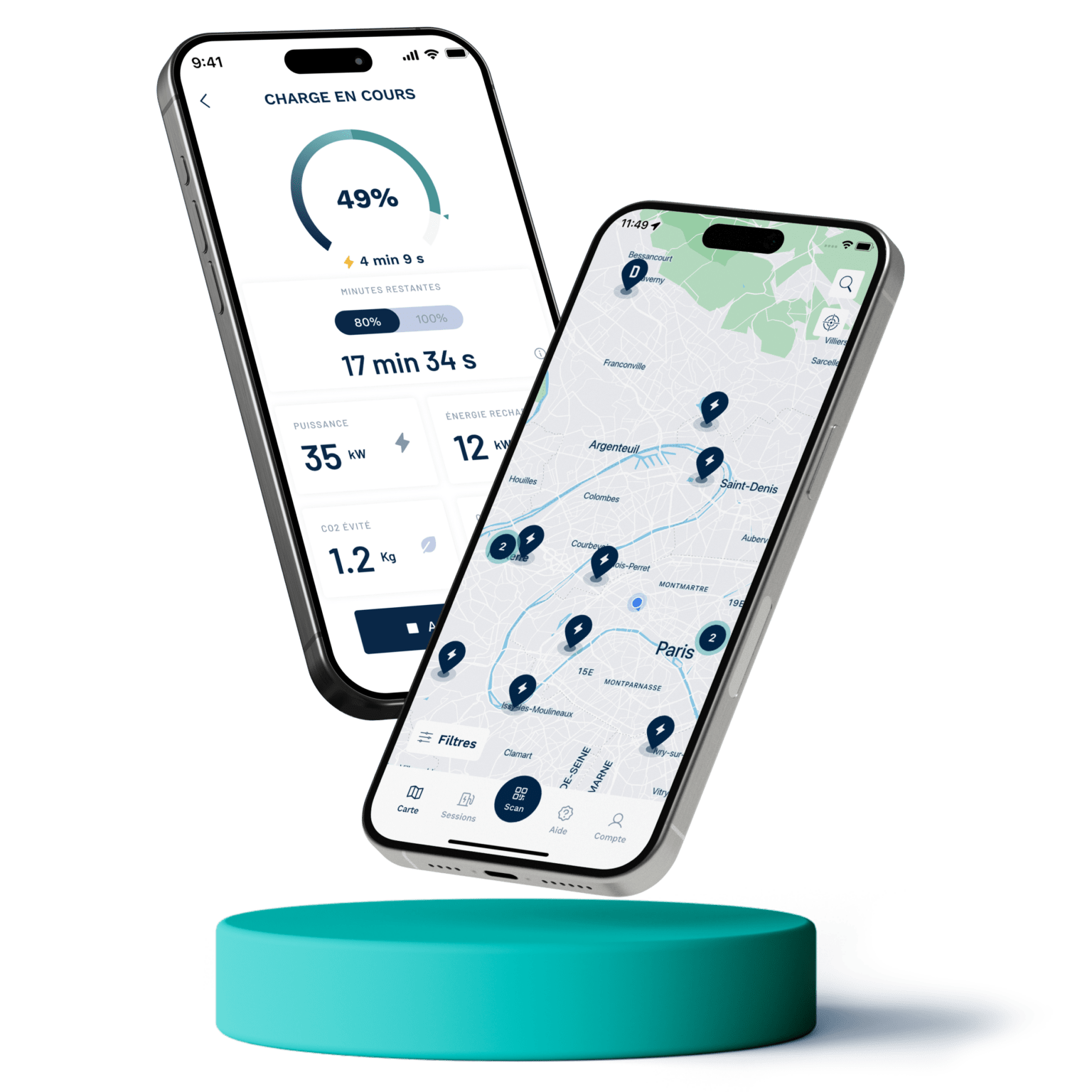 DRIVECO : bornes de recharge pour véhicules électriques